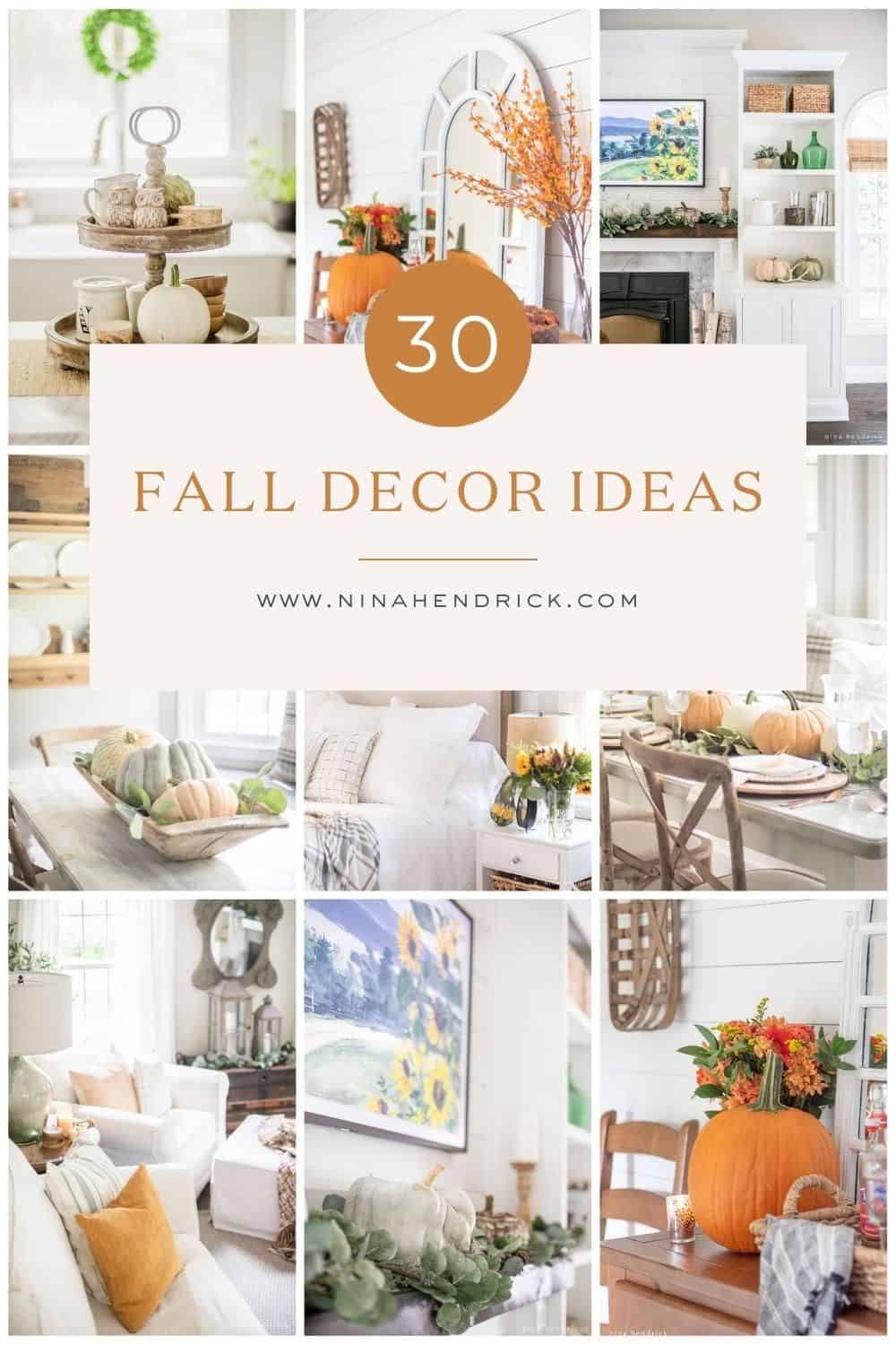 30+ Fall Decor Ideas to Help You Create a Cozy Autumn Home