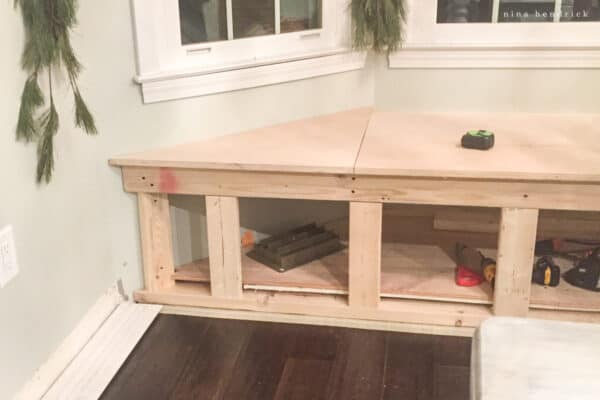 How to Build a Bay Window Bench with Hidden Storage — Nina Hendrick