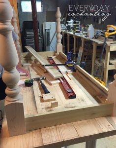 Picnic Table to DIY Cottage Dining Table Tutorial