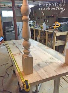 Picnic Table to DIY Cottage Dining Table Tutorial