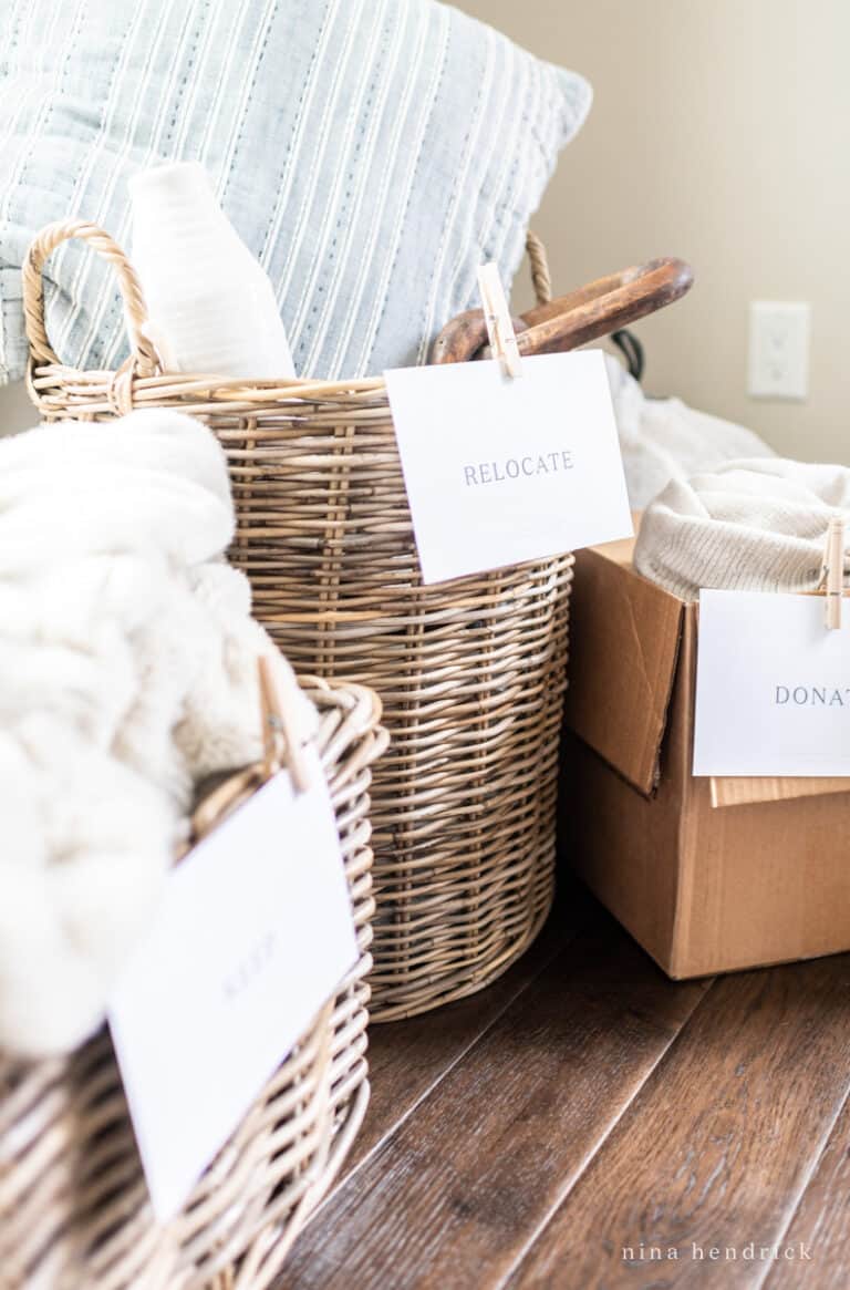 How to Declutter Your Home: 4 Easy Steps to Simplify & Organize