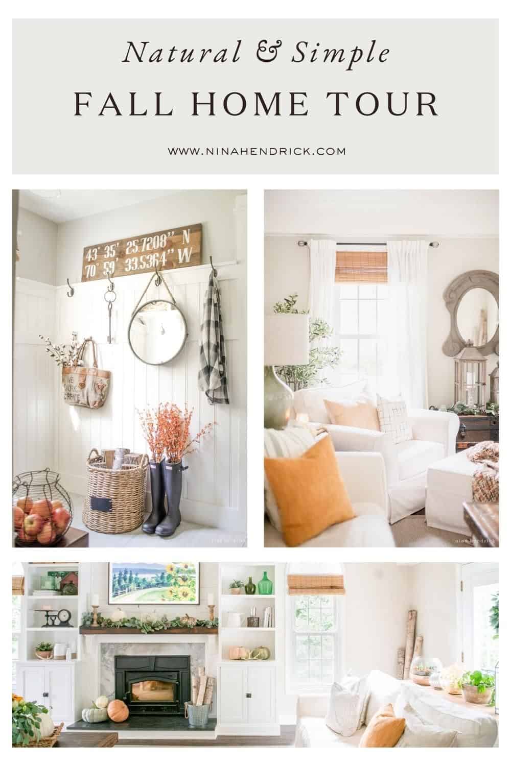 Effortless Autumn: A Simple Fall Home Tour with Cozy Inspiration