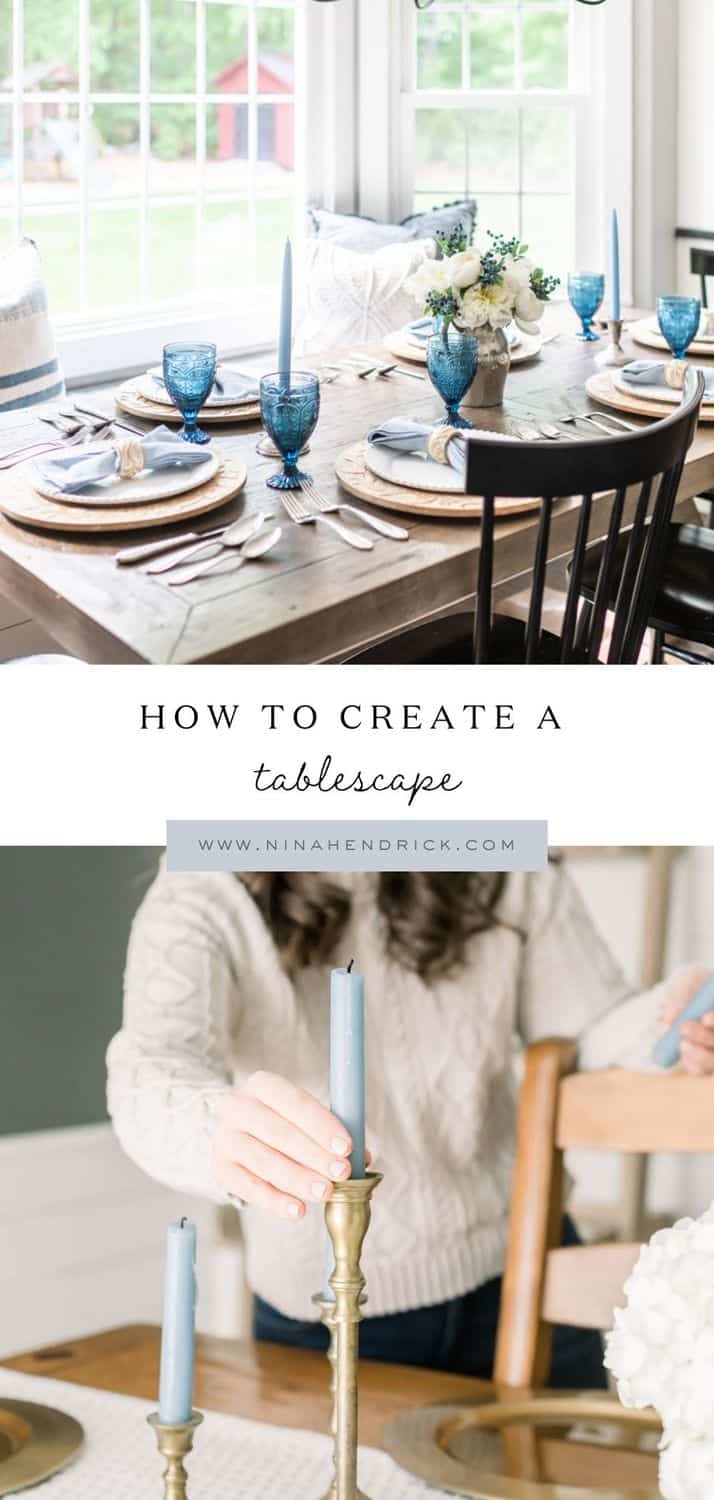 How to Create a Tablescape Step-by-Step