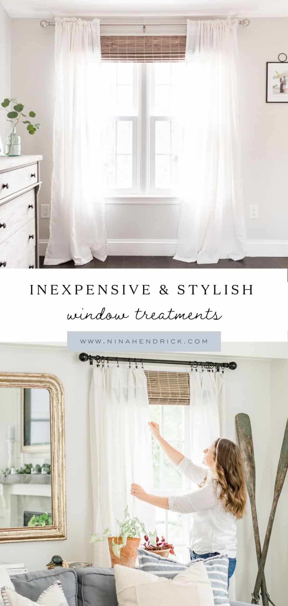 Inexpensive Window Treatments: A Guide of Stylish Options