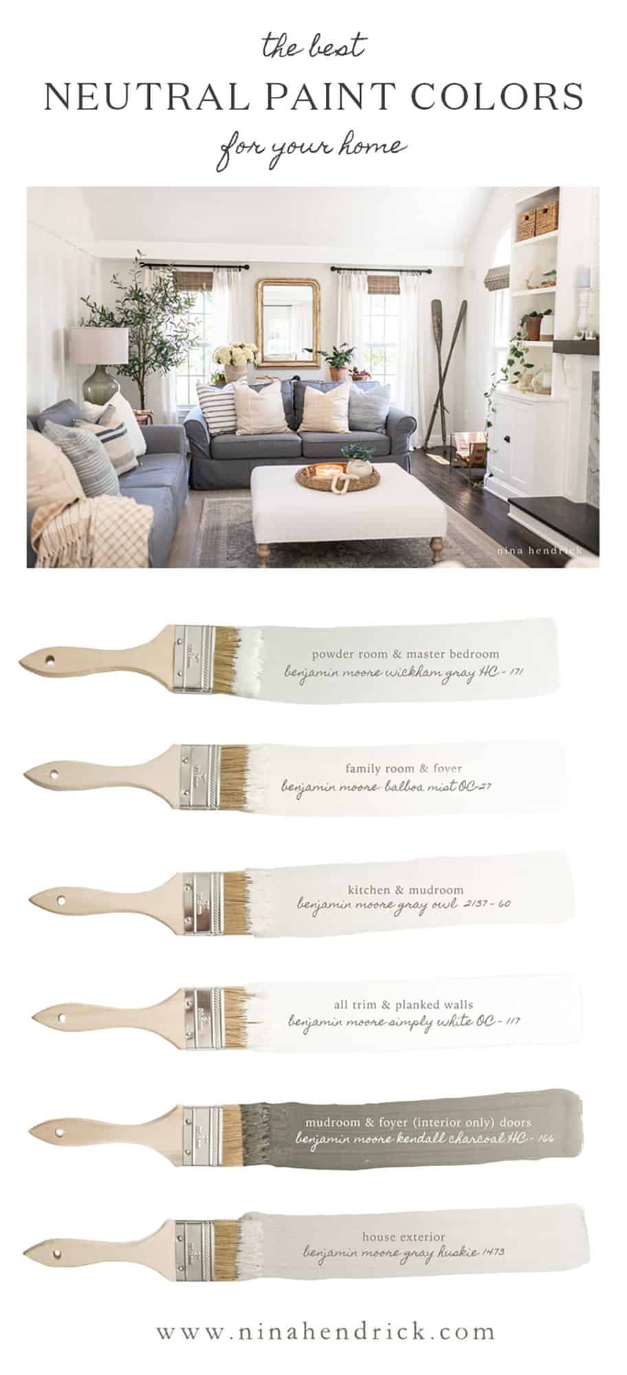 The Top 10 Best Neutral Paint Colors for Your Home